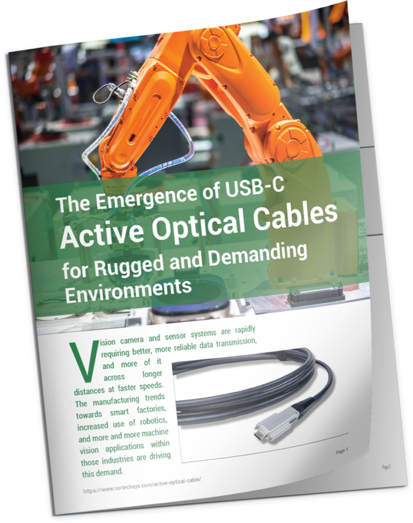 USB-C Active Optical for Machine Vision Cables | Nortech